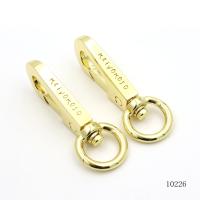 China Custom Logo Zinc Alloy Gold Swivel Snap Hook 50mm Corrosion Resistant for Handbag Straps for sale