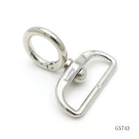 China Zinc Alloy Swivel Snap Hook 38mm Nickel Plated Heavy Duty Swivel Hooks for Industrial Use for sale