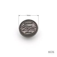 China Custom Zinc Alloy Logo Rivets 4-8mm Small Hat for Bags Leather Clothing for sale