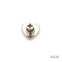 China Zinc Alloy Flat Rivet 10mm Corrosion Resistant Metal Rivets for Leather Craft for sale