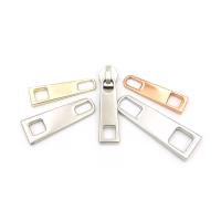 China Nickel Silver Zipper Pull OEM ODM Zipper Puller Tag Attachments for sale
