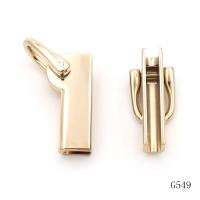 China Custom Gold Double Ear Clip Screw Set for Bag Handles Corrosion Resistant Zinc Alloy for sale