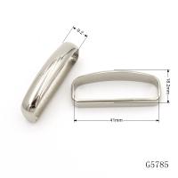 China Nickel Plated Metal Belt Loop 1.25-1.75 Inch Silver Gold Luxury Keeper Accessory for sale