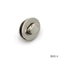 China OEM ODM Small Oval Twist Lock Metal Purse Closure for Bags 20mm for sale