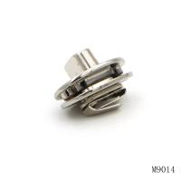 China OEM ODM Small Oval Twist Lock Metal Purse Closure for Bags 20mm for sale