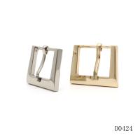 China Slight Curved Square Pin Buckle Adjustable Slider for 25mm 38mm Bag Straps for sale