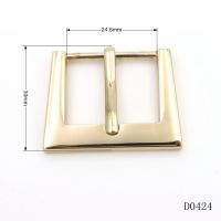 China Slight Curved Square Pin Buckle Adjustable Slider for 25mm 38mm Bag Straps for sale