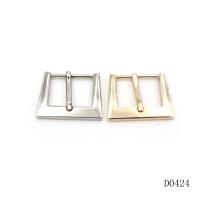 China Slight Curved Square Pin Buckle Adjustable Slider for 25mm 38mm Bag Straps for sale