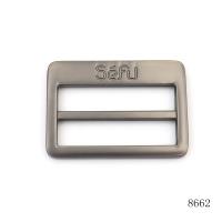 China Gunmetal 38.5mm Tri Slide Buckle Zinc Alloy Adjustable Strap Buckle for Bag Parts Accessories for sale