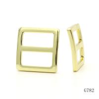 China 19mm Zinc Alloy Tri Glide Webbing Adjustment Buckle for Handbag OEM Custom for sale