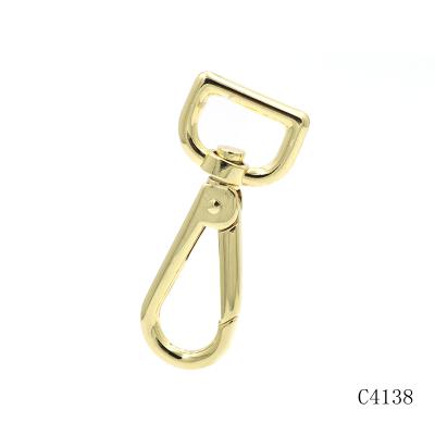 China 21mm Zinc Alloy Swivel Bolt Snap Hook for Bag Straps 74mm Height OEM ODM for sale