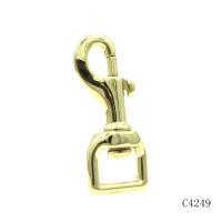 China Heavy Duty Swivel Snap Hook 20mm Pet Leash Carabiner Zinc Alloy Gold Gunmetal for sale