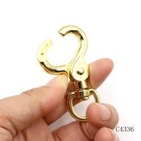 China Zinc Alloy Swivel Snap Hook Heavy Duty 66mm Metal Trigger Snap Gold 400lb for sale