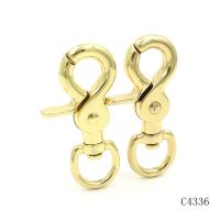 China Zinc Alloy Swivel Snap Hook Heavy Duty 66mm Metal Trigger Snap Gold 400lb for sale