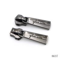 China Anti Fade Metal Zipper Puller Shiny Custom Gunmetal Zipper Pull for Bags 30 Years OEM for sale