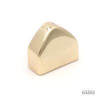 China Gold Plating Zinc Alloy Bag Tail Clip with Screw Fixing for 2-5mm Strap for sale