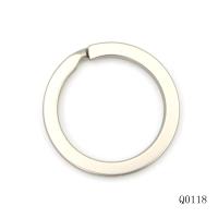 China OEM ODM 1 Inch Steel Split Key Ring with Custom Design Text for Promotional Gifts for sale