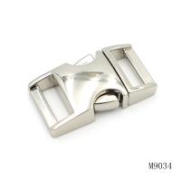 China 16mm Metal Insert Quick Release Buckle Zinc Alloy for Pet Collar Bag Lock 39mm for sale