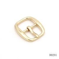 China Gold Zinc Alloy Pin Buckle 14mm for Belts Bags Shoes Leather Craft for sale