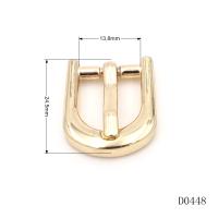 China Zinc Alloy Metal Pin Buckle 13.8mm Small Needle Buckle for Shoes Bag Straps for sale