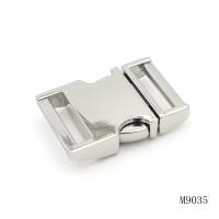 China 26.5mm Metal Pet Collar Quick Release Buckle Zinc Alloy Silver for Dog Cat Safety for sale