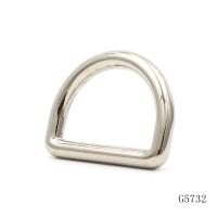China 1 Inch Metal D Ring Anti Rust Dog Collar D Ring Customization for sale