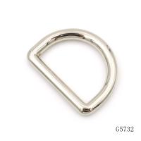 China 1 Inch Metal D Ring Anti Rust Dog Collar D Ring Customization for sale