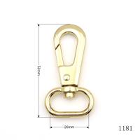 China 26mm Metal Swivel Snap Hook Key Chain Clasp for Bag Lanyard Hardware for sale
