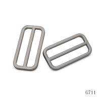 China Heavy Duty Metal Square Tri Glide Buckle 50mm for Bag Strap Adjuster for sale