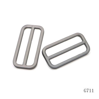 China Heavy Duty Metal Square Tri Glide Buckle 50mm for Bag Strap Adjuster for sale