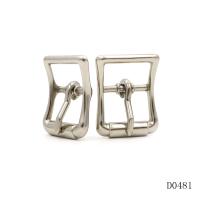 China Metal Roller Pin Buckle 25mm Silver Polished Bag Belt Buckle for Leather Strap Hardware for sale