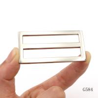 China Nickel Free Zinc Alloy Tri Glide Slider Buckle 25mm Strap Adjuster for Bags for sale