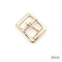 China Zinc Alloy Metal Pin Buckle 20mm Center Bar Buckle for Bag Belt Handbag Hardware for sale