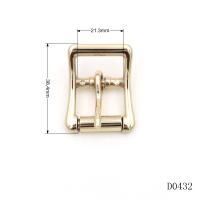 China Zinc Alloy Metal Pin Buckle 20mm Center Bar Buckle for Bag Belt Handbag Hardware for sale