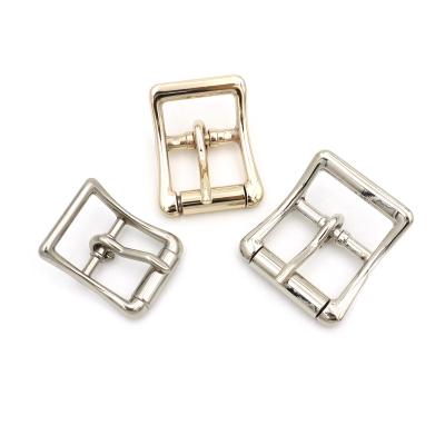 China Zinc Alloy Metal Pin Buckle 20mm Center Bar Buckle for Bag Belt Handbag Hardware for sale