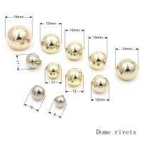 China Zinc Alloy Mushroom Head Rivet Stud 10mm 15mm for Leather Bags Belts Shoes for sale