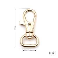 China 13mm Metal Swivel Snap Hook Zinc Alloy Dog Leash Clip Eco Friendly 360° Swivel for sale