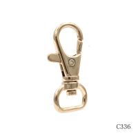 China 13mm Metal Swivel Snap Hook Zinc Alloy Dog Leash Clip Eco Friendly 360° Swivel for sale