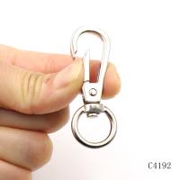 China OEM ODM 13mm Metal Swivel Snap Hook Keychain Holder Bag Accessories for sale