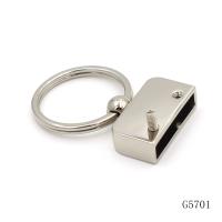 China 25mm Metal Key Fob Hardware Zinc Alloy Keychain Accessories Black Silver Gold Custom Logo for sale