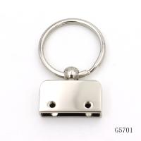 China 25mm Metal Key Fob Hardware Zinc Alloy Keychain Accessories Black Silver Gold Custom Logo for sale