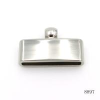 China OEM ODM Metal Keychain Fob Hardware Anti Fade Strap Hardware 30mm Screw Clip End for sale
