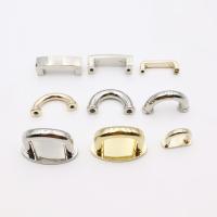 China 21mm Metal Arch Bridge Briefcase Handle Hardware Zinc Alloy Gold for Bag Accessories for sale