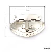 China Heavy Duty Metal Twist Lock for Bags 25mm Zinc Alloy Purse Closure Hardware for sale
