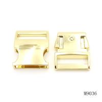 China Gold Plated Metal Bag Lock 1 Inch Heavy Duty Quick Release Buckle for Dog Collar for sale