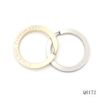 China 1 Inch Split Keyrings Silver Metal Split Rings OEM ODM Custom Stamping Logo 30 Years Manufacturer for sale