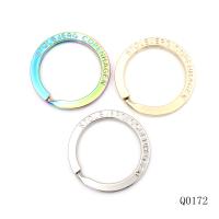 China 1 Inch Split Keyrings Silver Metal Split Rings OEM ODM Custom Stamping Logo 30 Years Manufacturer for sale