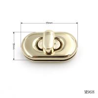 China Zinc Alloy Quarter Turn Lock for Briefcase Bag Twist Lock 90 Degree Corrosion Resistant for sale