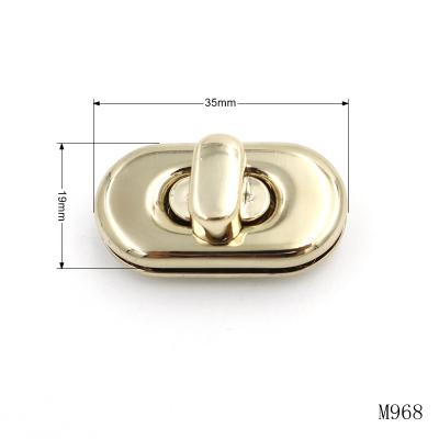 China Zinc Alloy Quarter Turn Lock for Briefcase Bag Twist Lock 90 Degree Corrosion Resistant for sale