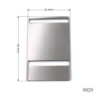 China Custom Zinc Alloy Metal Hang Tag Bright Gunmetal Finish Logo Charm for Bag Strap 500 MOQ for sale